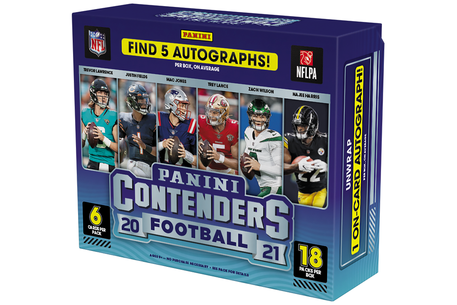 2021 Contenders Football Hobby Box